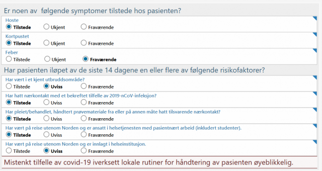 På sporet av COVID-19